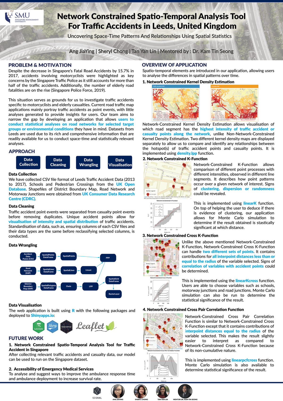 Signal Poster - Geospatial Analytics and Applications